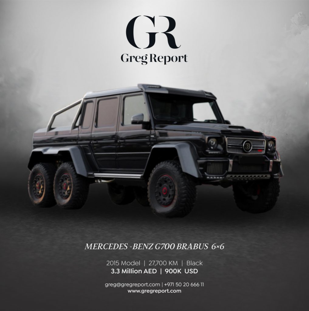 Mercedes Benz G700 AMG 6×6 BRABUS | Greg Report